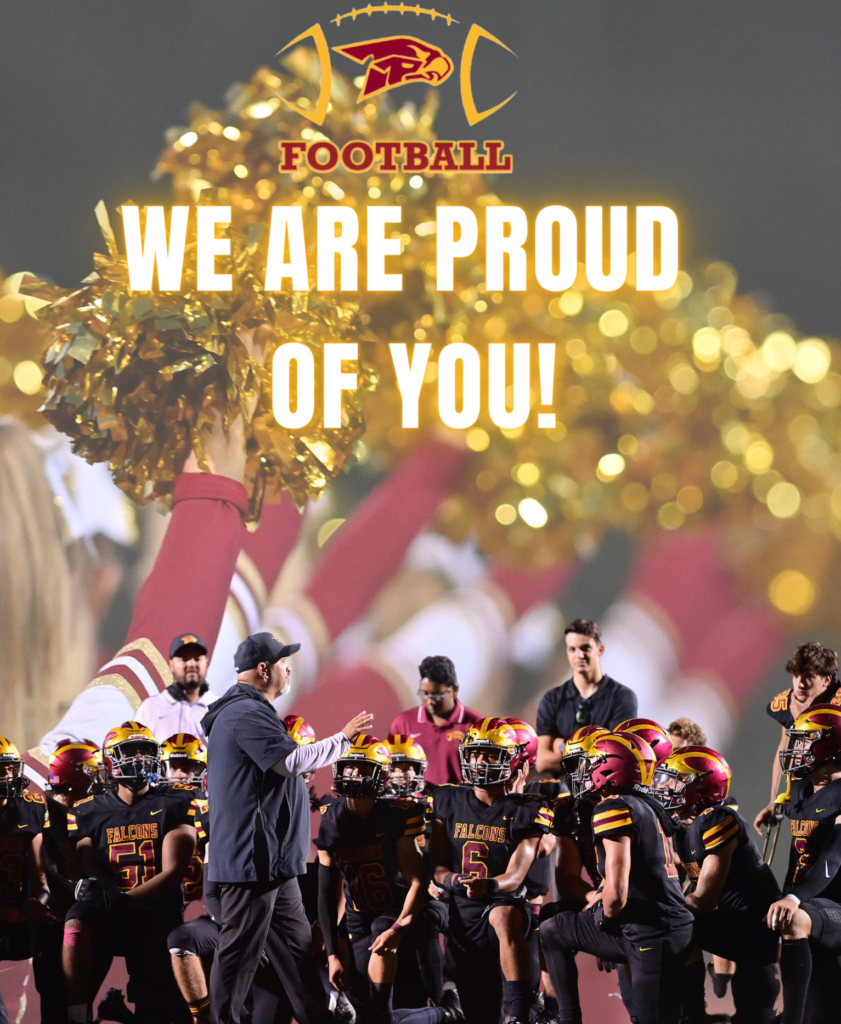 We Are Proud of You! - Falcons Football